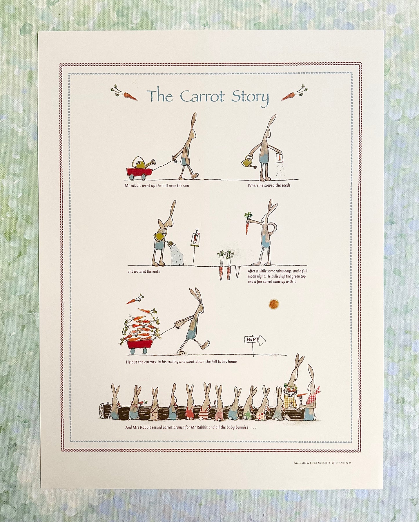 Poster: "The Carrot Story" - 2009 – A Mousey Tale